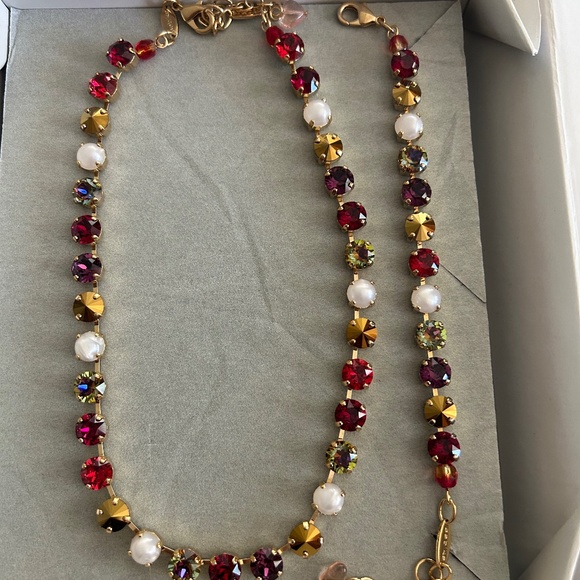 Sabika | Jewelry | Sabika Necklace And Bracelet | Poshmark